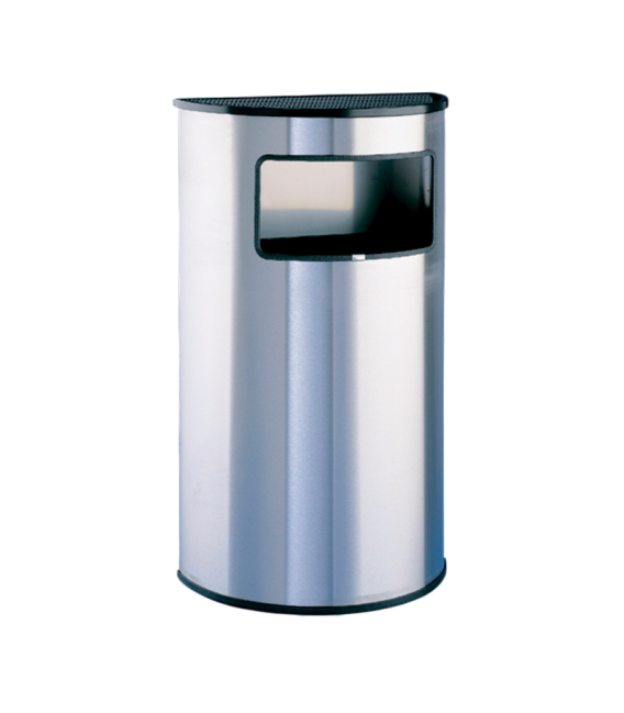AL 88201 ΣΤΑΧΤΟΔΟΧΕΙΟ ΜΕ ΚΑΔΟ ΑΠΟΡΡΙΜΜΑΤΩΝ INOX 80 LT JOFEL