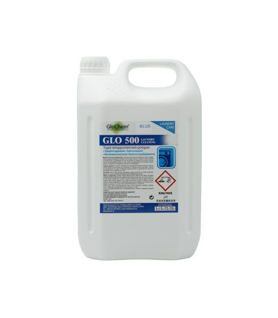 GLO500 ΥΓΡΟ ΠΛΥΝΤΗΡΙΟΥ ΡΟΥΧΩΝ ALPINE BLUE 5LT GLOCHEM