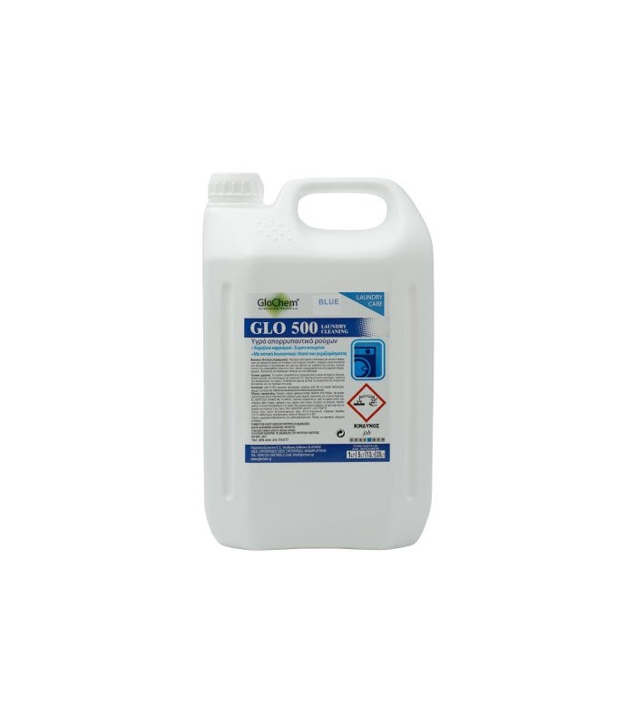 GLO500 ΥΓΡΟ ΠΛΥΝΤΗΡΙΟΥ ΡΟΥΧΩΝ ALPINE BLUE 5LT GLOCHEM